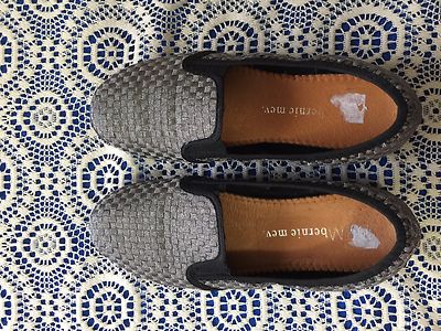 BERNIE MEV WOMENS SPORTY BRONZE WEAVE SLIP ONS SIZE EU 39,us 7-7.5 see ...