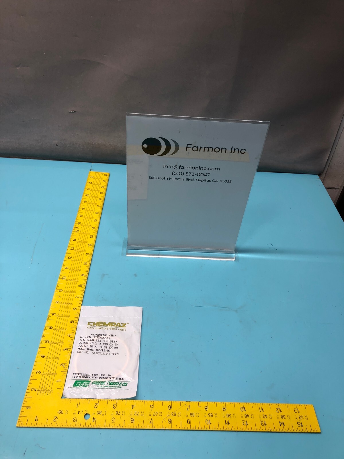 CHEMRAZ 9233-SS513 O-RING AS-568A-233 CPD 513, 2-233, 146518 | eBay