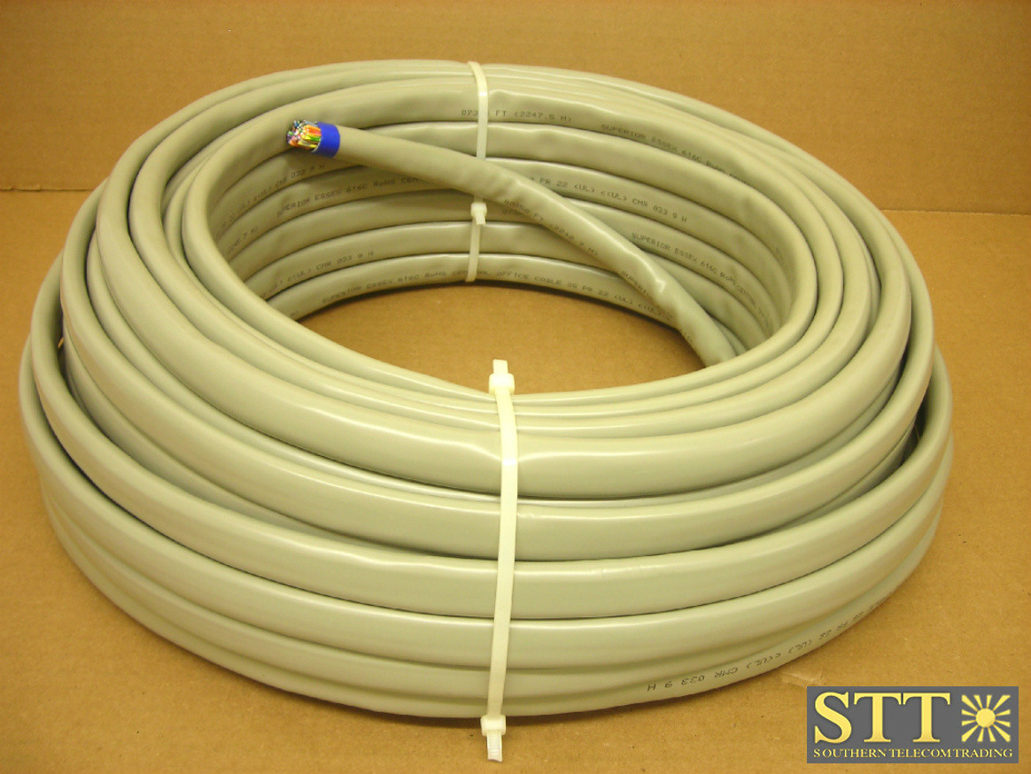 SUPERIOR CENTRAL OFFICE CABLE 28 PAIR 22 AWG SHIELDED 120 FT NEW | eBay