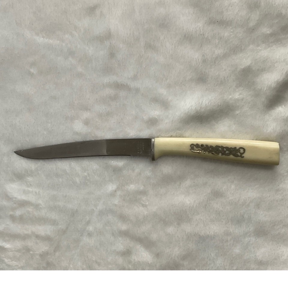 Vintage Federal Cutlery Co. Stainless Steel Ivory Handle Steak Knife ...