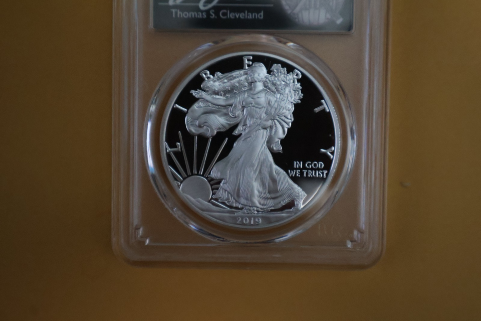 2019-S PROOF SILVER EAGLE PCGS PR70 DCAM FIRST DAY ISSUE Thomas ...