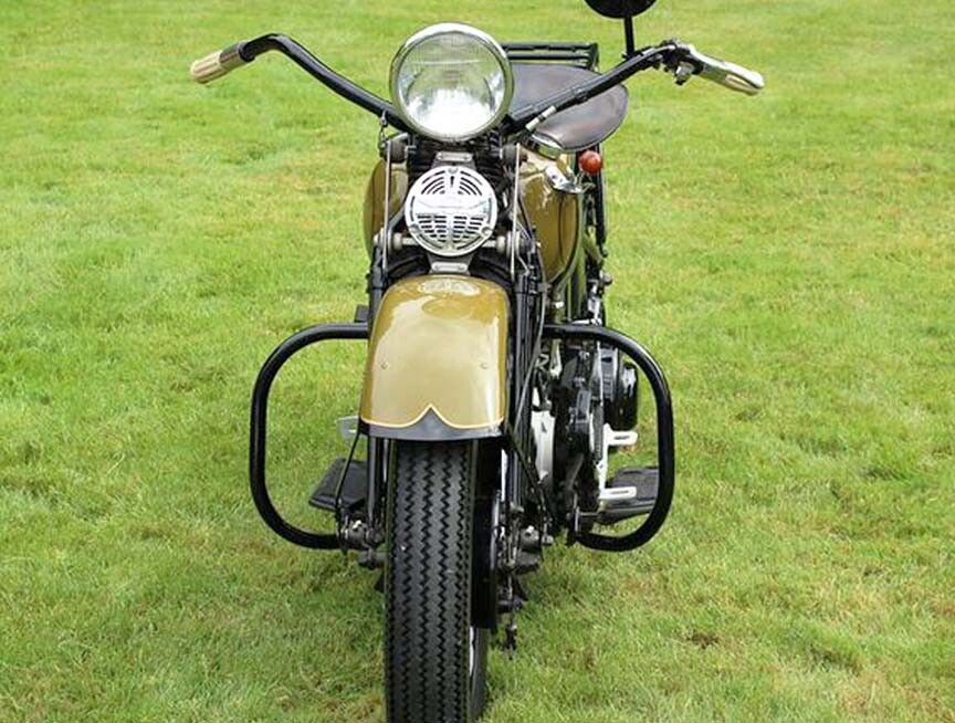 FRONT CRASH SAFETY BAR for 1936 - 1940 Harley Knucklehead & UL | eBay