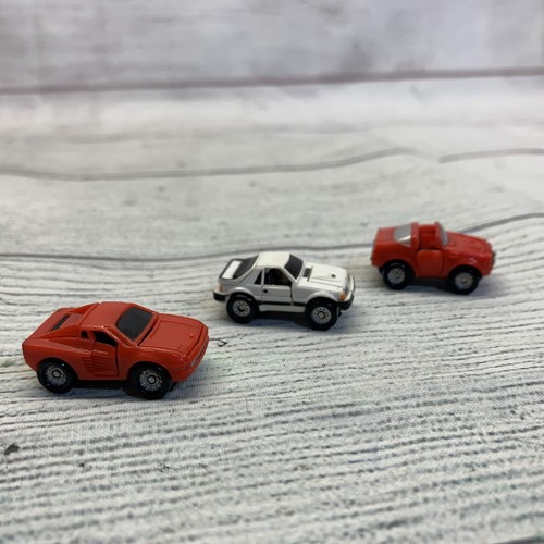 Micro Machines Deluxe Lot Of 3 Ferrari 1988 Vintage Galoob Mustang ...