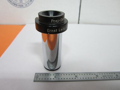 OPTICAL EYEPIECE ERNST LEITZ PROJECTOR PROJ MICROSCOPE OPTICS AS IS BIN ...