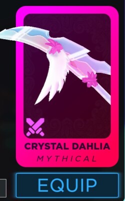 Death Ball Roblox | Dual Wield Crystal Dahlia | eBay