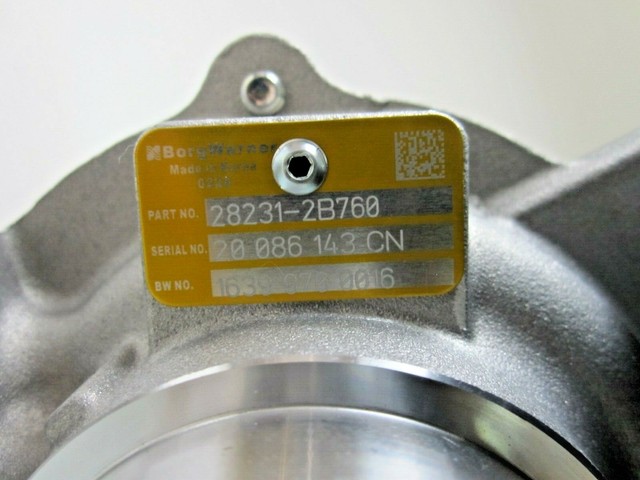 Genuine BorgWarner 28231-2b760 16399700016 Tucson Kx5 Gamma 1.6t ...