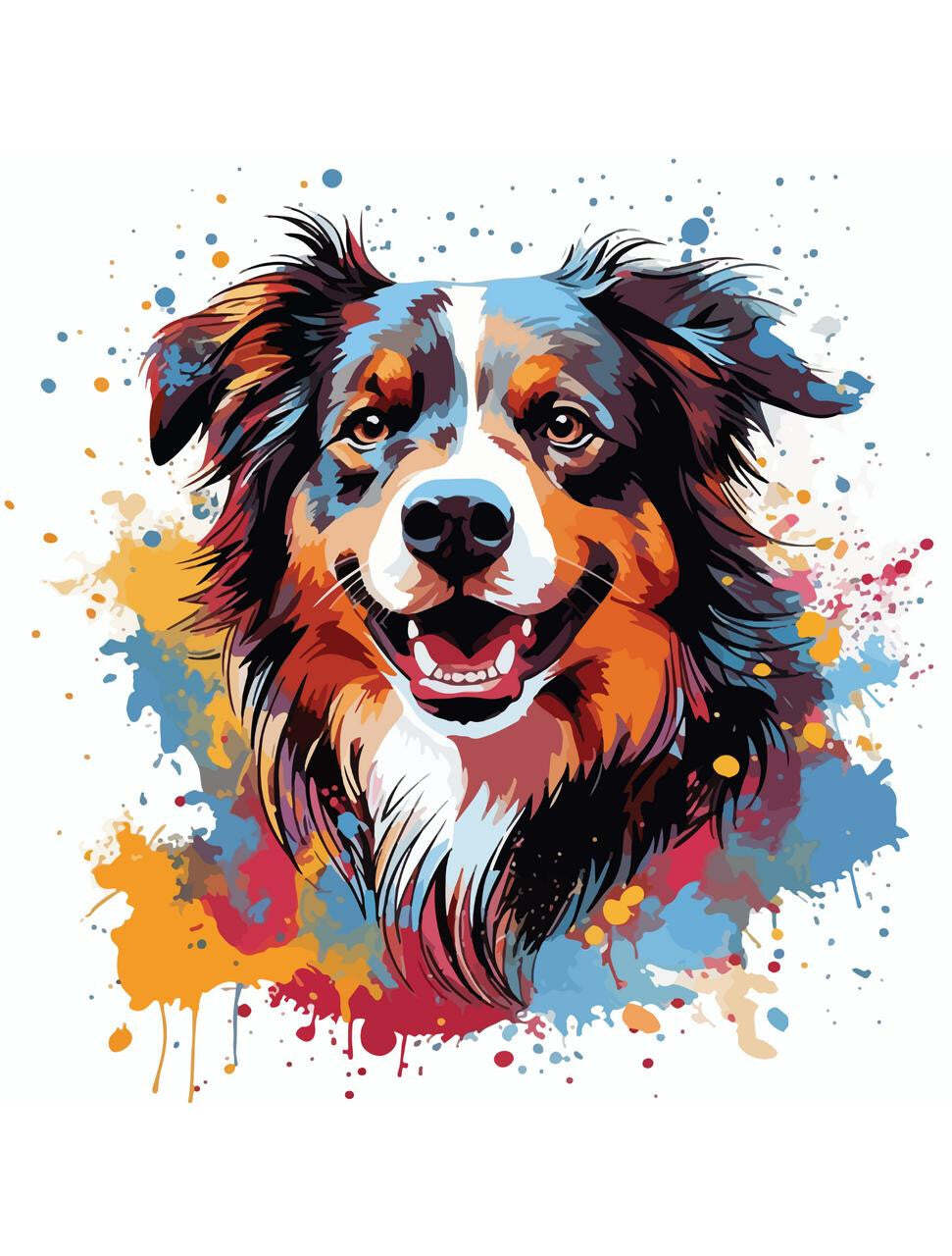 Mollie The Collie | Rice Decoupage Paper | Dixie Belles & Whistles | eBay