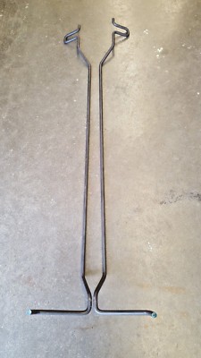 1957 1958 CADILLAC TRUNK LID TORSION RODS HIGH TENSILE NEW ELDO ...