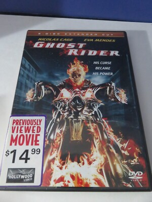 Ghost Rider (DVD, 2007, 2-Disc Set, Extended Cut) 43396196643| eBay