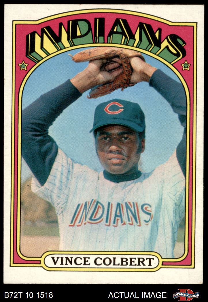 1972 Topps #84 Vince Colbert Indians 6 - EX/MT B72T 10 1518 | eBay