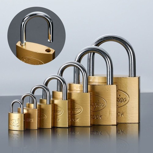 Hardware Copper Lock Small Brass Padlock Gift Copper Padlock Travel ...