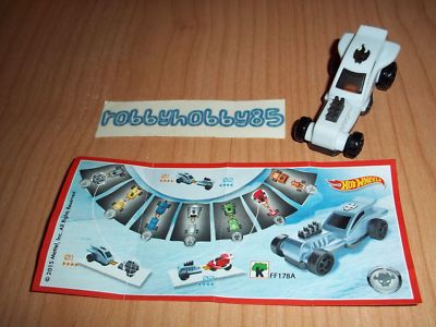 Ff178 a Hot Wheels Gray + BPZ Kinder Surprise Italy 2016/2017 | eBay