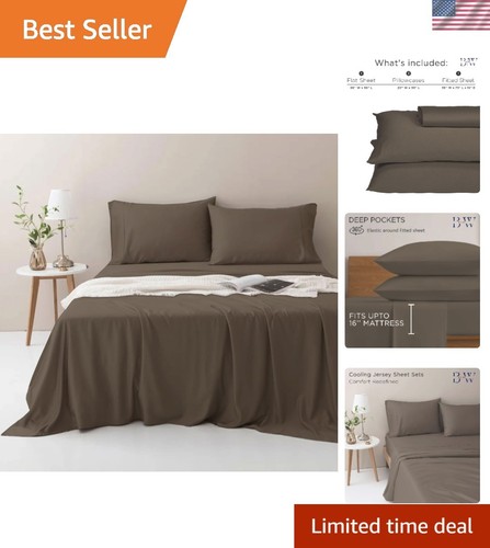 Breathe Easy: Twin Modal Sheet Set with 16' Deep Pockets for Luxurious ...