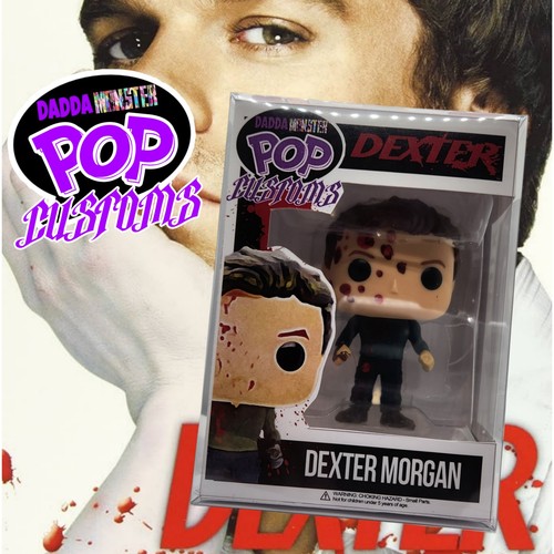 Funko Pop Custom - Dexter Morgan - w/ Special Blood Splatter Box ...