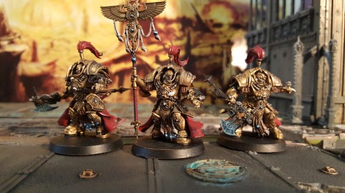 Warhammer 40k Custodes army Battle force Pro Painted Commission Pre ...