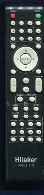 Hiteker 504C2612108 Remote Control - Tested & Working - FREE SHIPPING ...
