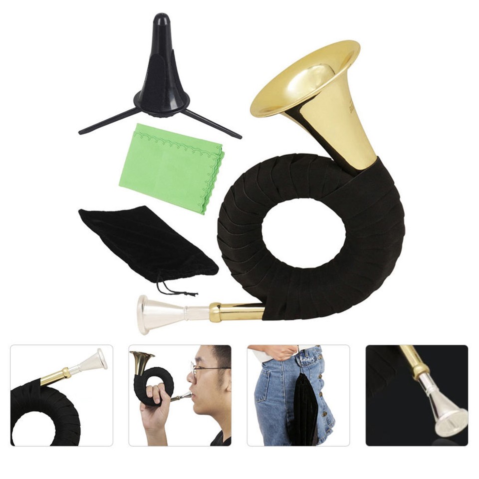Lacquer Child French Horn Mute Waldhorn Wind Instrument Brass | eBay