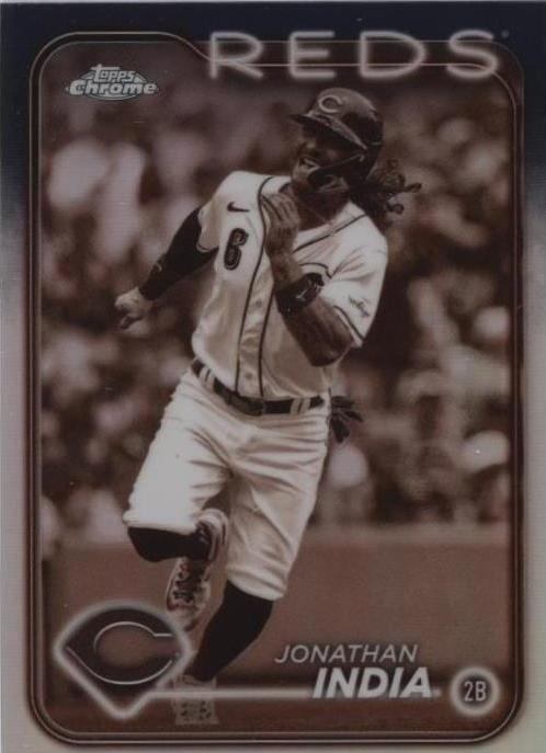 2024 Topps Chrome - Jonathan India #185 Sepia Refractor for sale online ...
