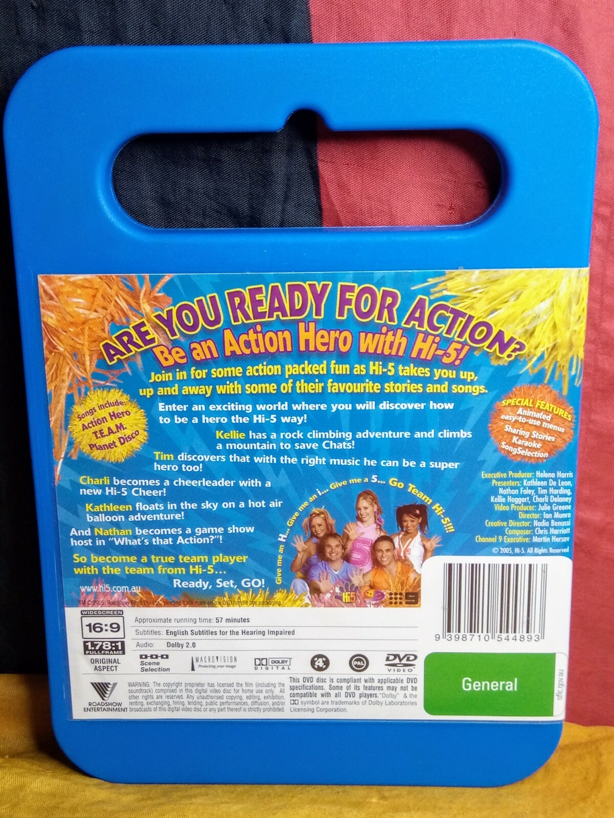 Hi-5 Action Heroes (DVD, R4, 2005) 9398710544893 | eBay Australia