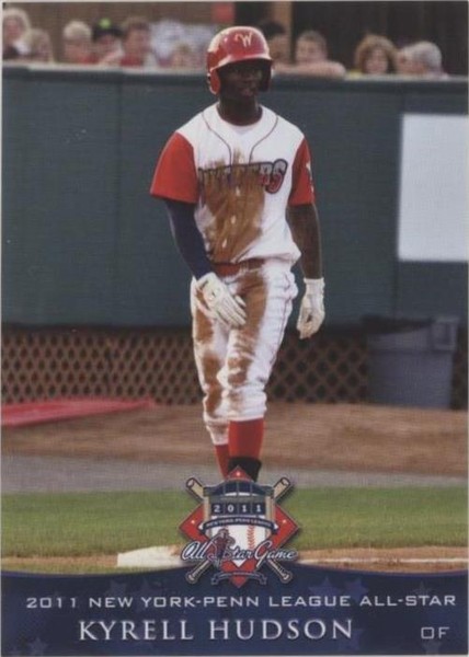 2011 Grandstand New York-Penn League All-Stars - Kyrell Hudson (RC) for ...