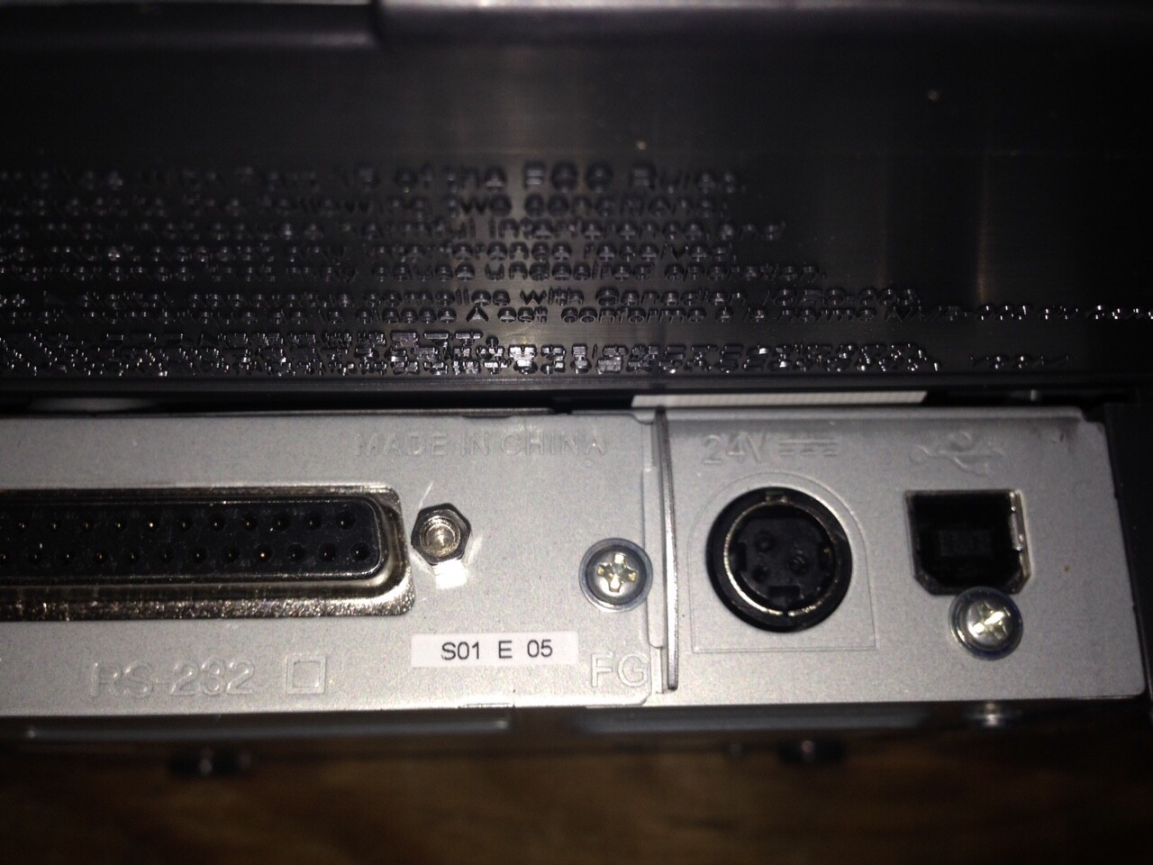 Epson TM-H6000IV MODEL M253A, Point of Sale Thermal Printer Endorser ...