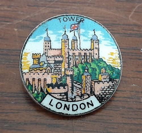Insigne vintage LONDON TOWER 20 mm Londres GB UK ORIGINAL PIN BADGE | eBay