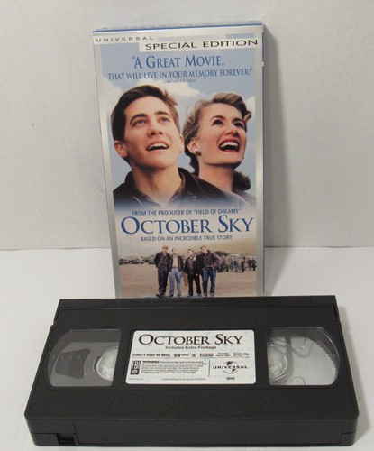 October Sky, Special Edition, (VHS, 2000) Jake Gyllenhaal, Laura Dern ...