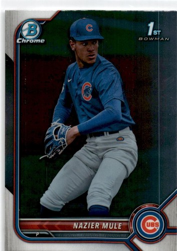 2022 Bowman Draft Baseball Chrome Nazier Mule #BDC-77 | eBay