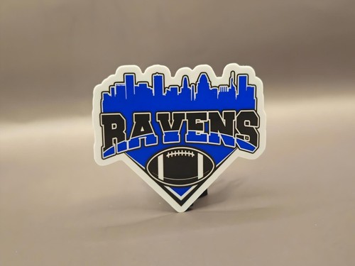Football Vinyl Decal Stickers Big Truss Ravens Flock Maryland Baltimore ...