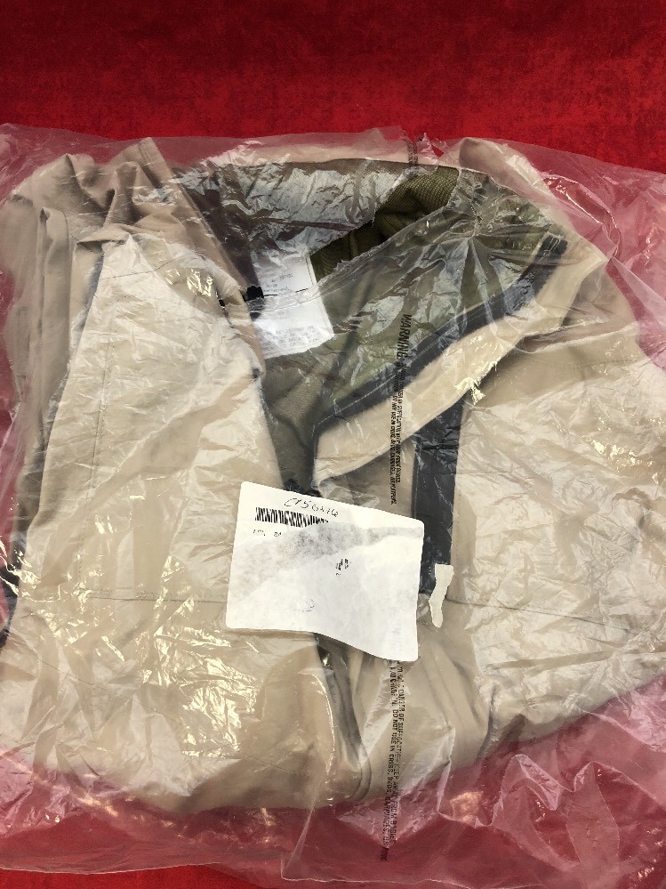 NEW AEROSTAR Gore-Tex JP-8 Fuel Handlers Coveralls w/Hood Desert Tan ...