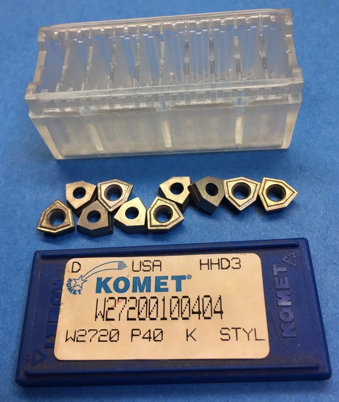 Komet W27 20010.0404 W2720 P40 K Style Carbide Inserts 10 Pcs. (L55) | eBay