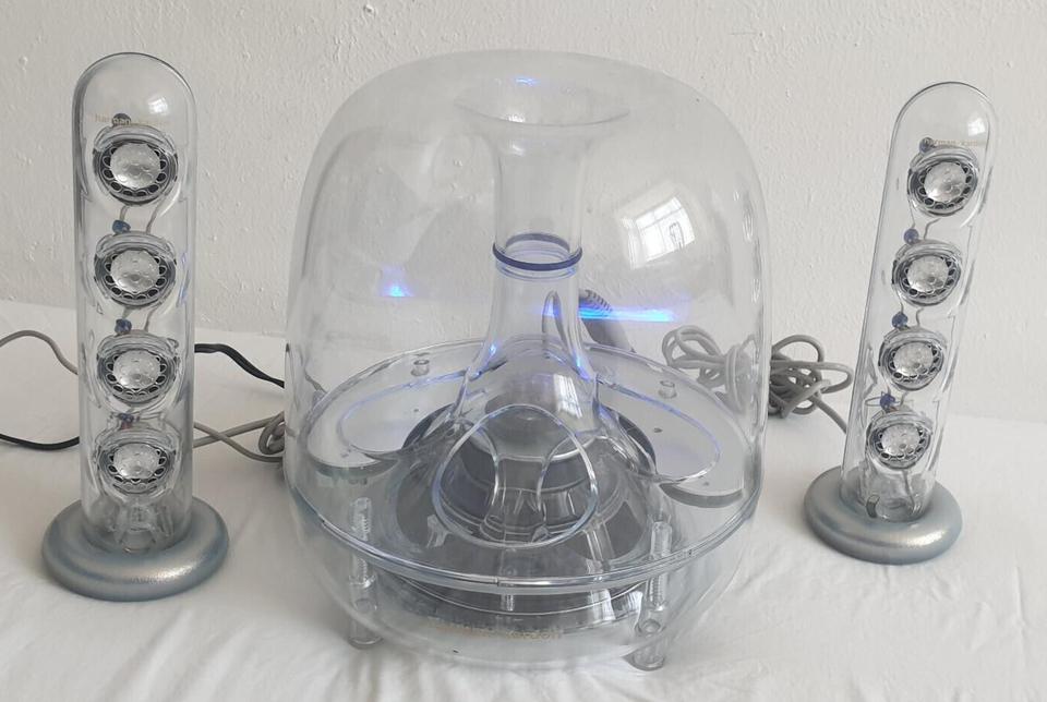 Harman Kardon Soundsticks II for TV PC Laptop iPod Mac Mp3 Speaker Good ...