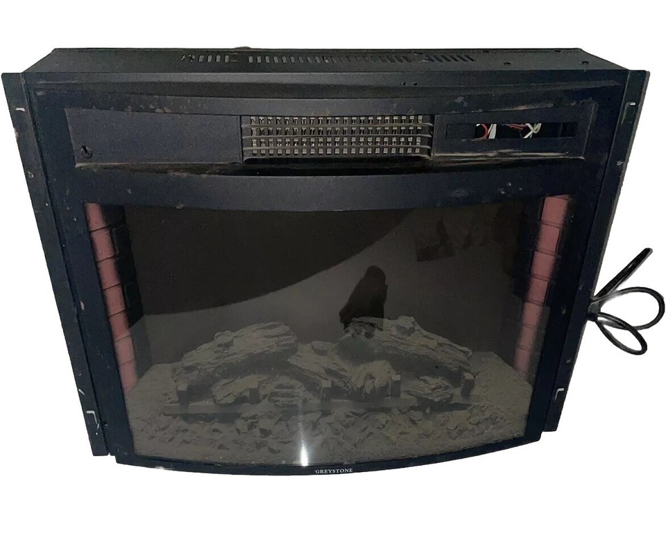 Greystone RV Electric Fireplace With Logs Recessed Mount This Is For ...