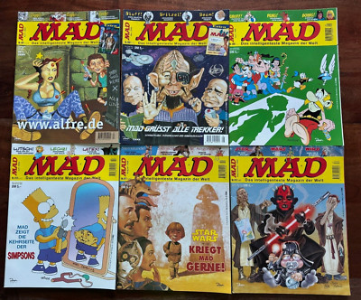 6 MAD Magazine Heft 7 bis 12 | eBay