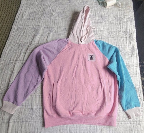 Teddy Fresh Colorblock Pastel Hoodie – Size L | eBay