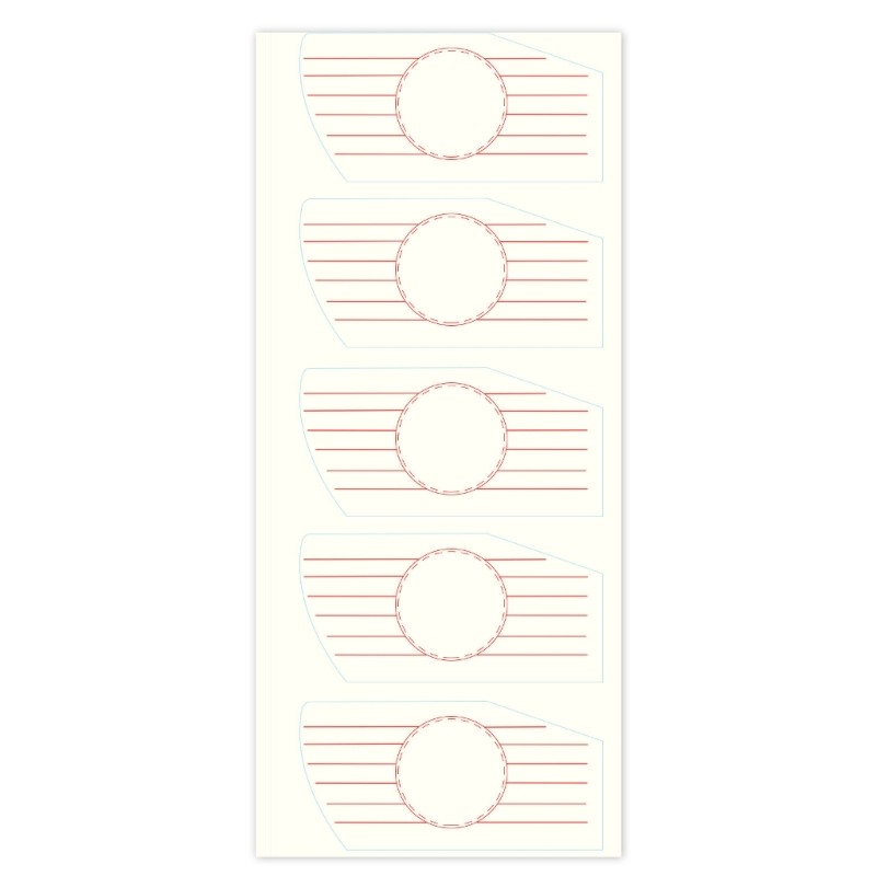 Golf Impact Tape Labels Golf Club Impact Sticker Golf Training Aids for ...