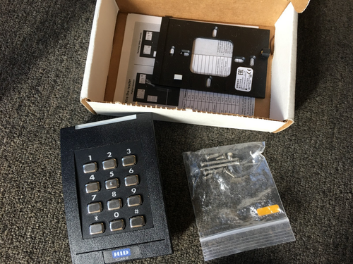 HID 921NTPTEK000FB iClass SE RK40 Keypad Wall Switch Reader | eBay