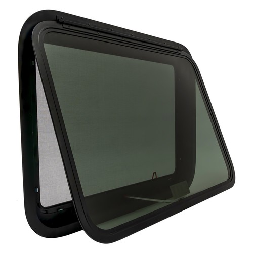 30"x22" RV Exit Window Trailer Emergency Push Out Window Vent Hatch 1-3 ...