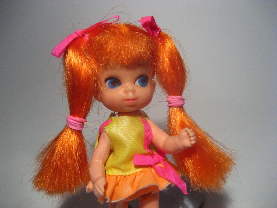 VTG 1968 MATTEL LIDDLE KIDDLES TRACY TRIKEDIDDLE SKEDIDDLE DOLL TRIKE ...