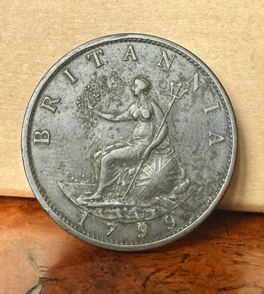 George III Half pence 1799, good grade | eBay UK
