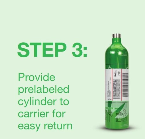 Calibration Gas: 25 PPM H2S, 100 PPM CO, 2.5% CH4 (50% LEL), 17% O2, N2 ...