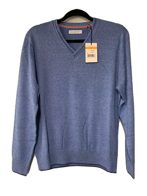 SWEATER SMALL MEN’S COLOR 424 OCEAN by ALEX CANNON | eBay