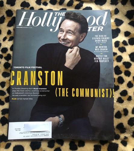 THE HOLLYWOOD REPORTER magazine September 2015 BRYAN CRANSTON Wes ...