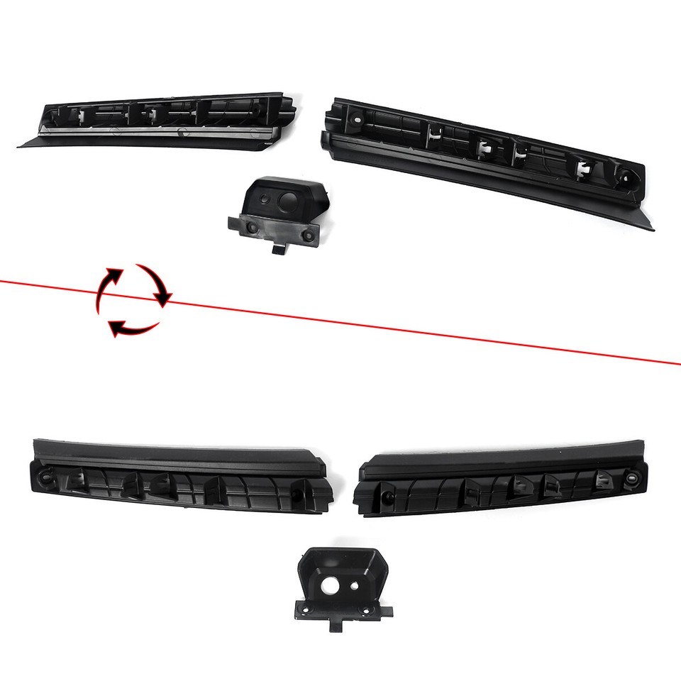 For 2022 2023 2024 Chevy Silverado 1500 Front Upper Bumper Grill Grille ...