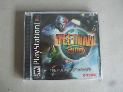 FACTORY SEALED PLAYSTATION PS1 GAME SPEEDBALL 2100 EMPIRE INTERACTIVE ...