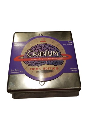 Cranium Primo Edition Cranium Board Game & 800 New Cards New & Factory ...
