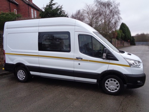2021 - 71 Plate - Ford Transit 350 Trend LWB Welfare Mess Van, Only ...