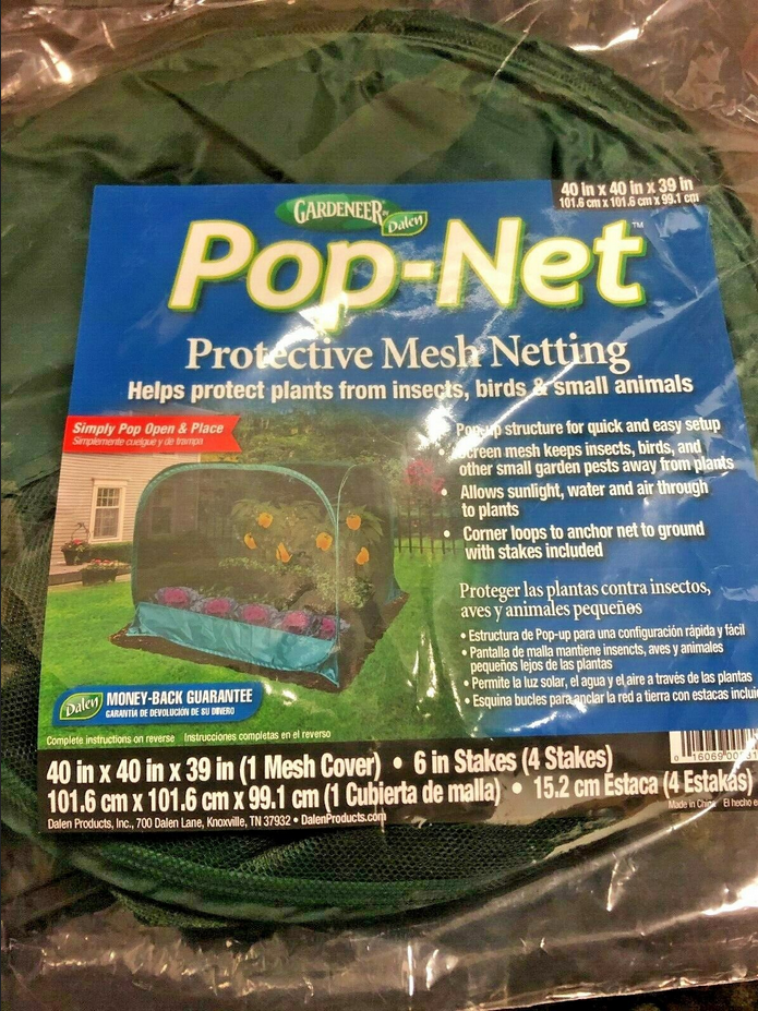 Gardeneer Pop-Net Protective Mesh Netting 40” X 40” X 39” New | eBay