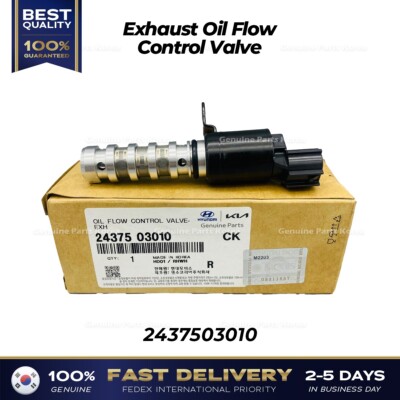 ⭐Genuine⭐ Exhaust Oil Flow Control Valve 2437503010 for Kia Picanto Rio ...