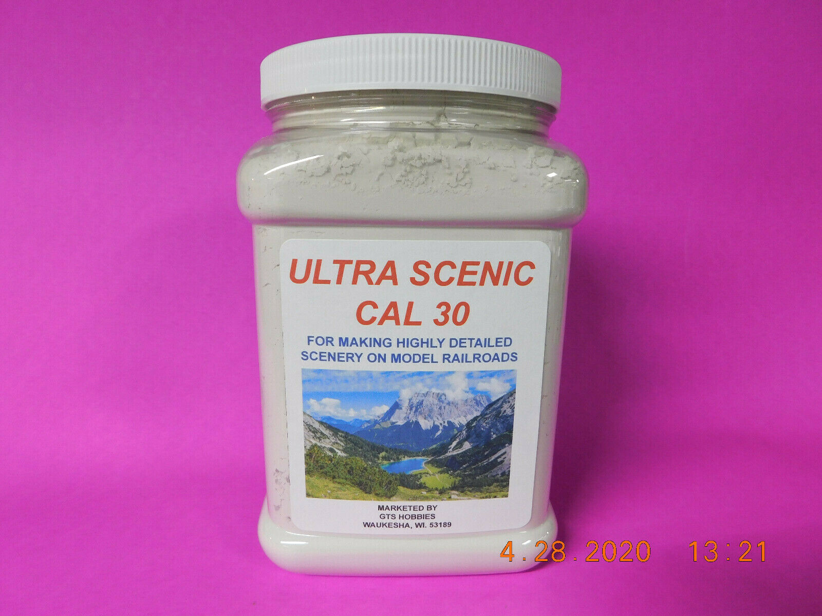 UltraCal 30 Hydrocal Gypsum Cement ULTRA SCENIC CAL 30 6lb 3.6kg NEW ⭐⭐ ...